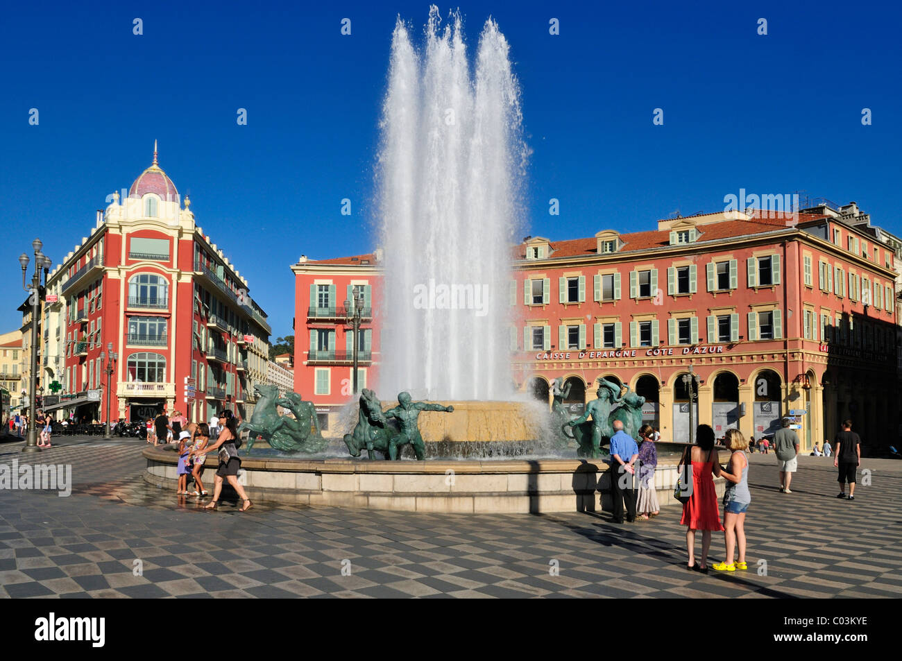 Place Massena, Nice, Department Alpes-Maritimes, Region Provence-Alpes ...