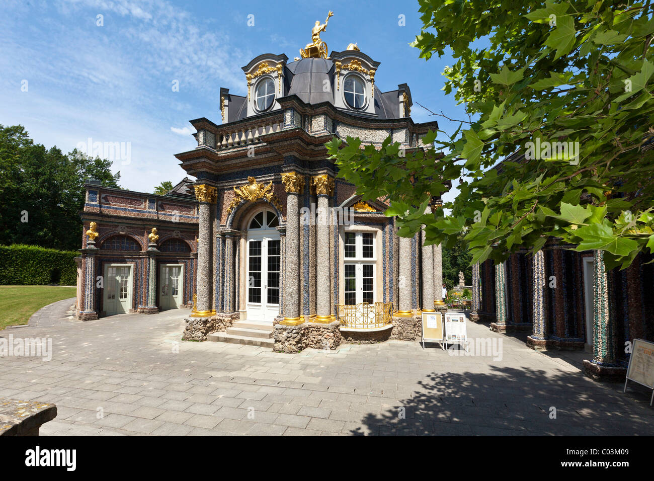 New Castle and Orangery, Eremitage in Bayreuth, Upper Franconia ...