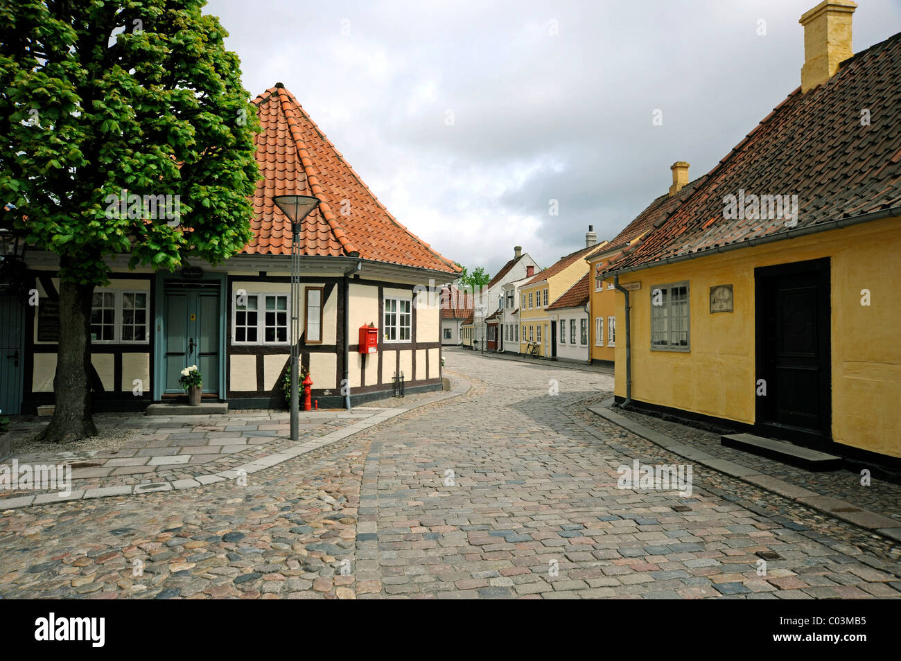 Hans Christian Andersen's birthplace and museum, historic district ...