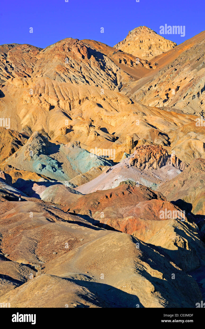 Rock colours caused by the oxidation of different metals, Artist's ...