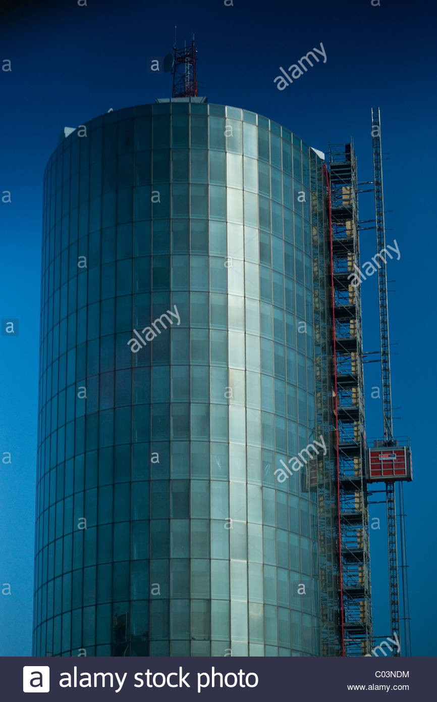 Tall Buildings With Shadow Windows Stock Photos & Tall Buildings With ...