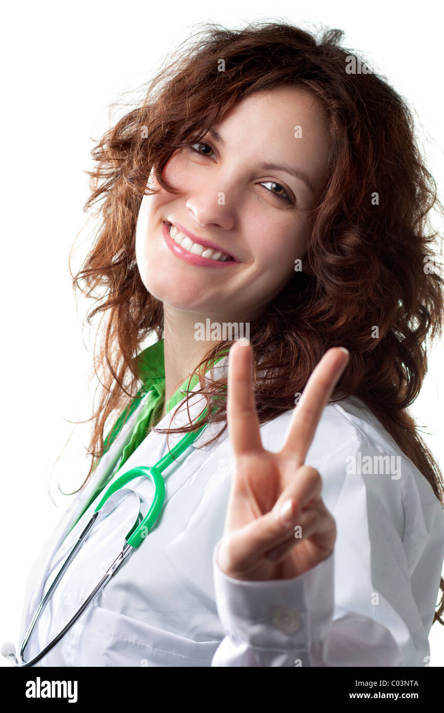 Successful Woman Doctor Stock Photo - Alamy