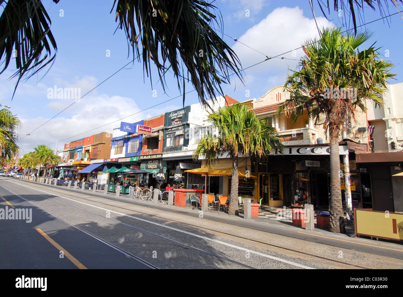 Acland Street, St Kilda, Melbourne Stock Photo - Alamy
