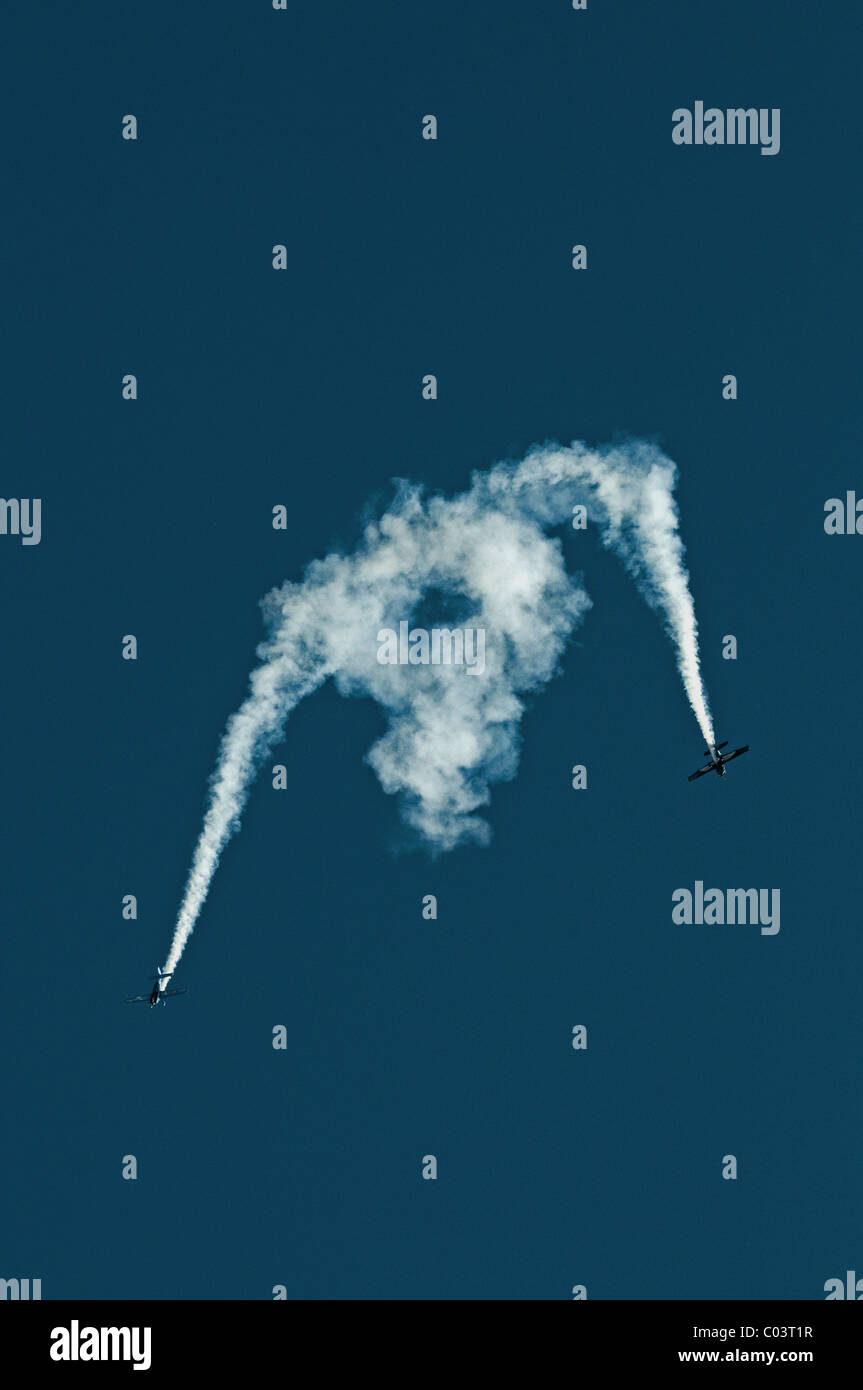 blades aerobatic display team at raf leuchars airshow in september 2010 ...