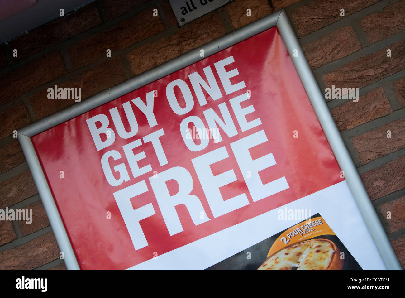 Buy two get one free ad hi-res stock photography and images - Alamy