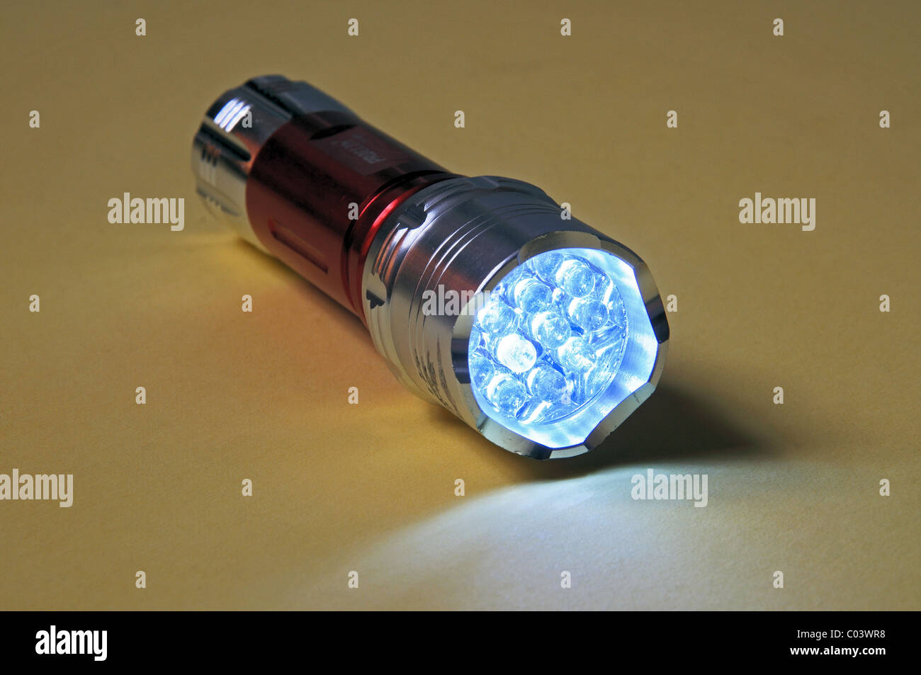 Red led torch hi-res stock photography and images - Alamy