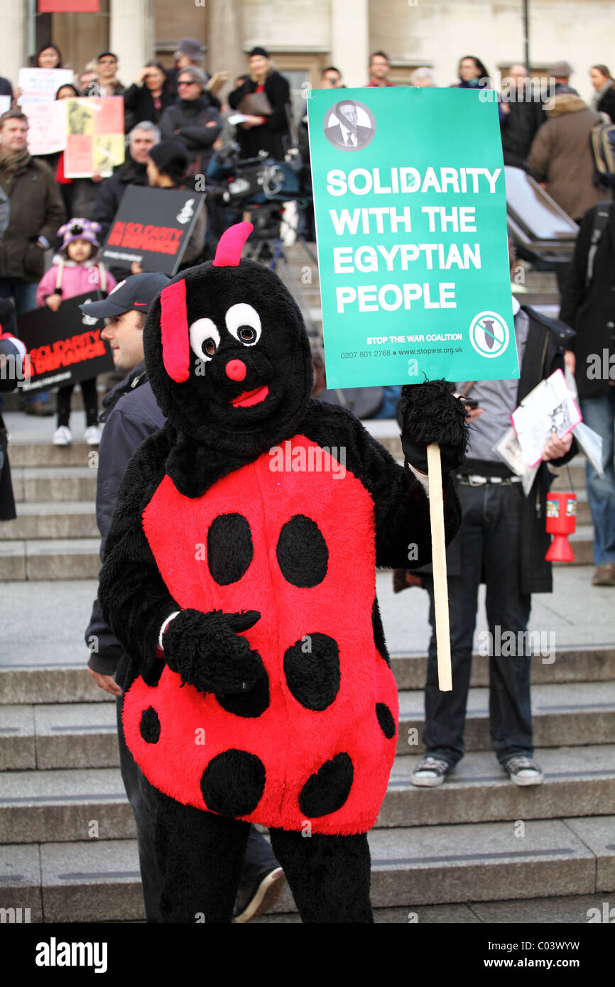 A protester dressed up in a outfit. In solidarity, in defiance: global ...