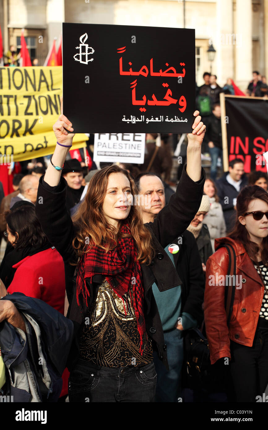 In solidarity, in defiance: global day of action for Egypt. Trafalgar ...