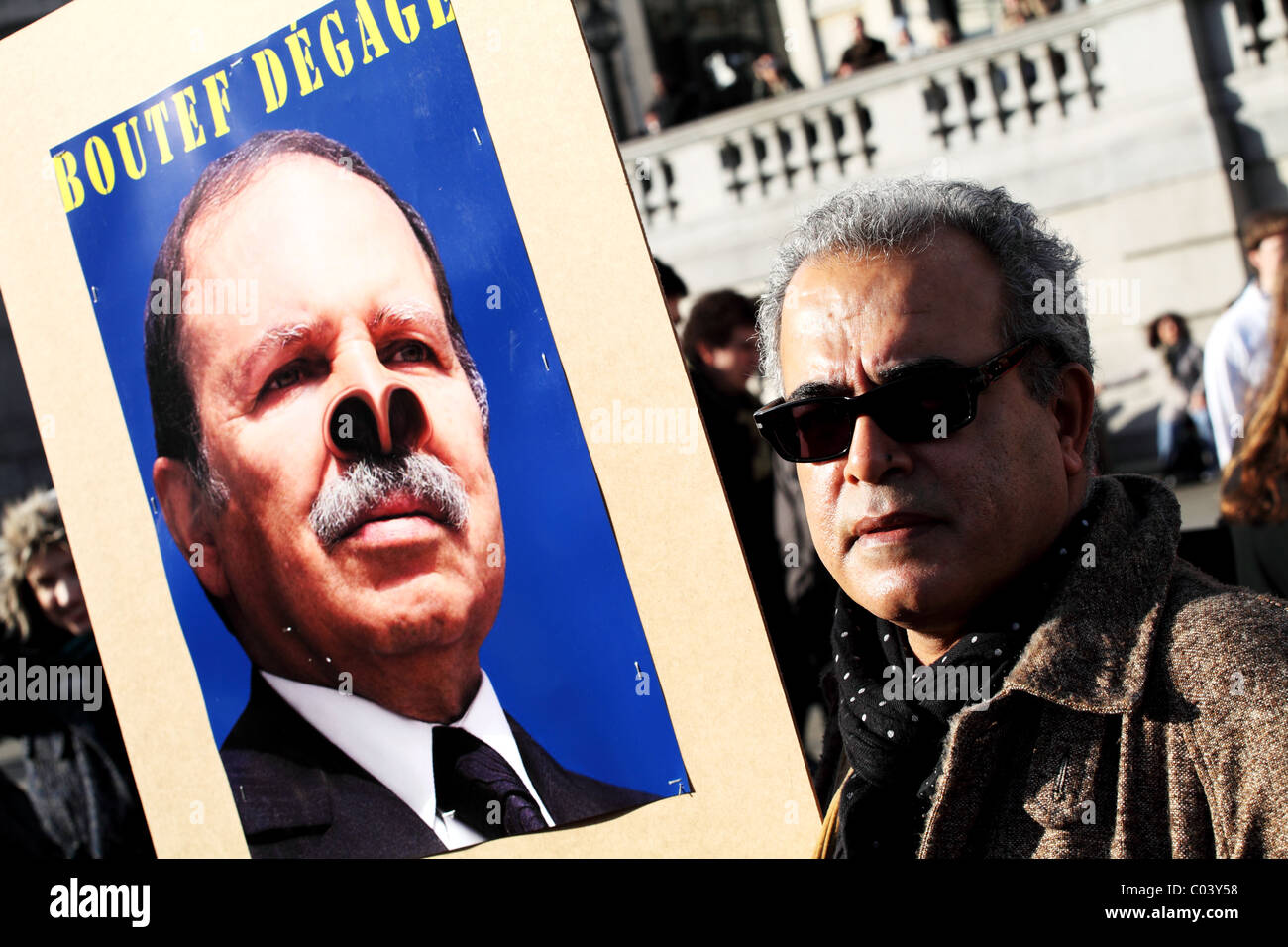 In solidarity, in defiance: global day of action for Egypt. Trafalgar ...