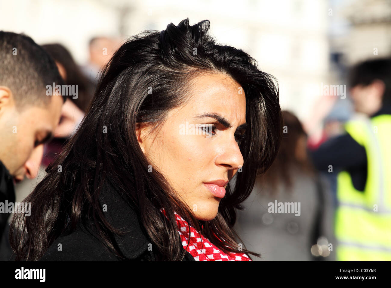 March trafalgar square hi-res stock photography and images - Alamy