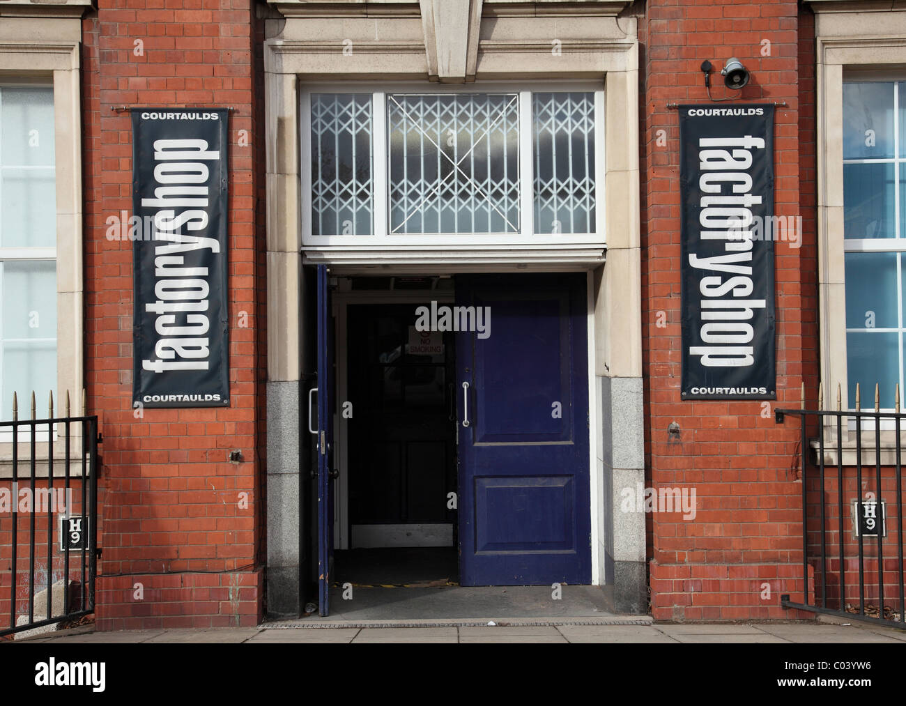 The Courtaulds factory shop in Sherwood, Nottingham, England, U.K Stock ...