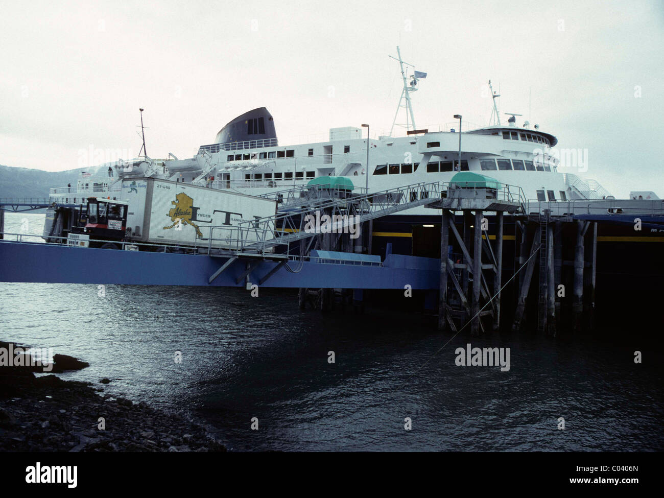 Alaska Ferry, Alaska Stock Photo - Alamy