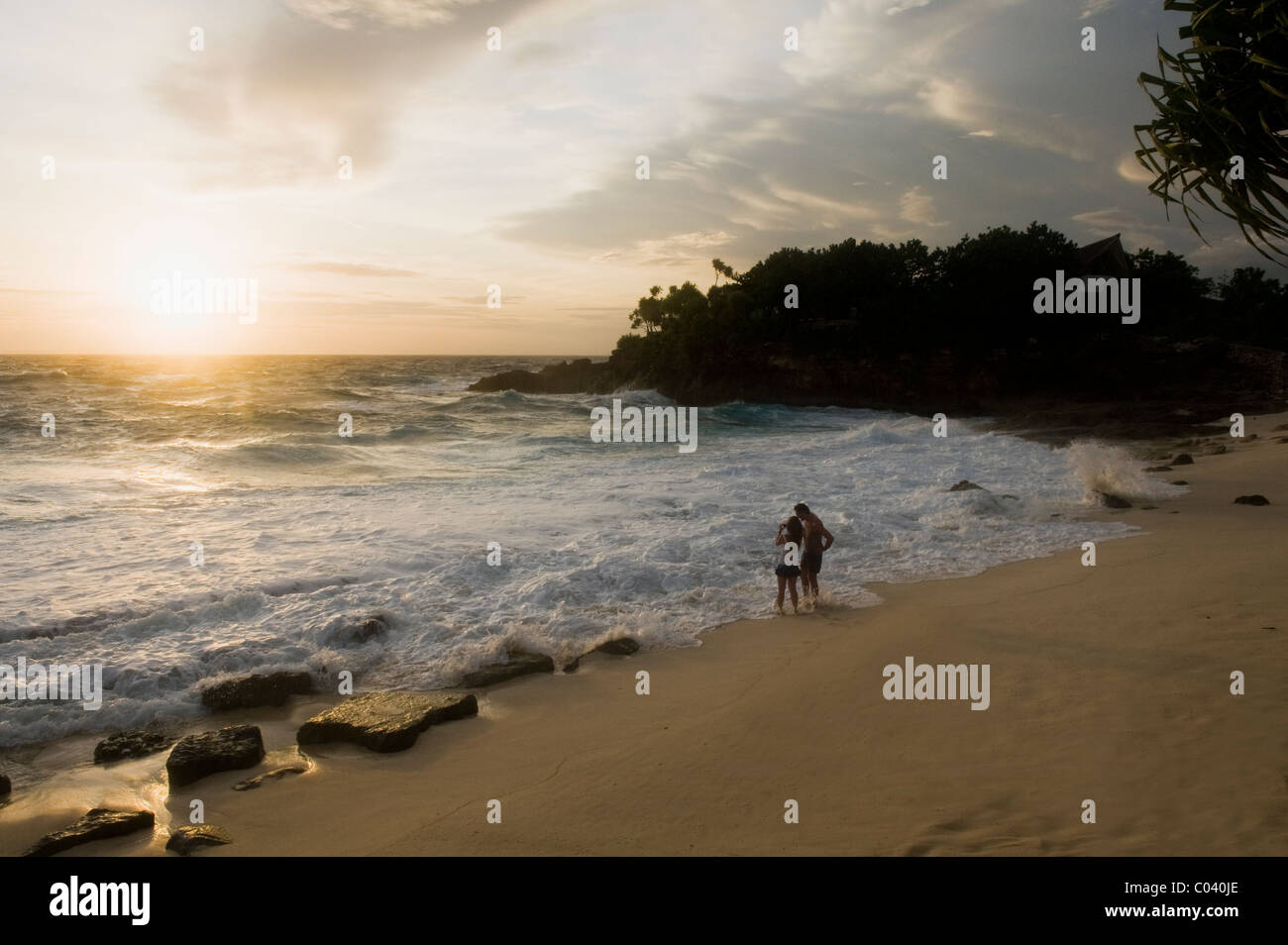 Sandy bay on Nusa Lembongan, Bali, is one of the most beautiful ...