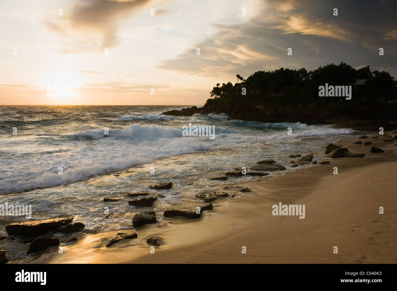 Sandy bay on Nusa Lembongan, Bali, Indonesia is one of the most ...