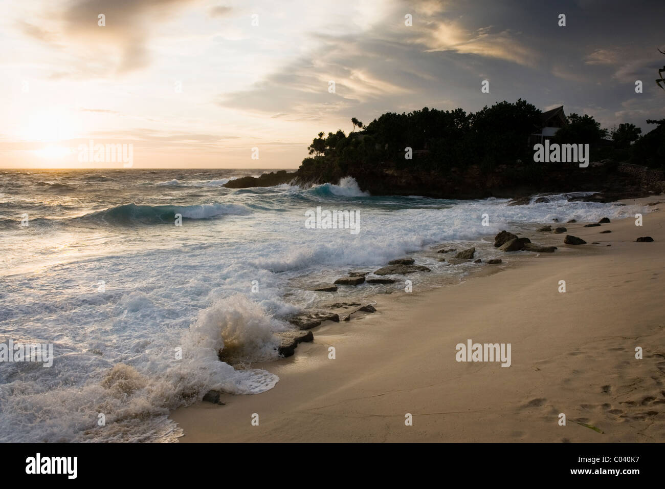 Sandy bay on Nusa Lembongan, Bali, Indonesia is one of the most ...