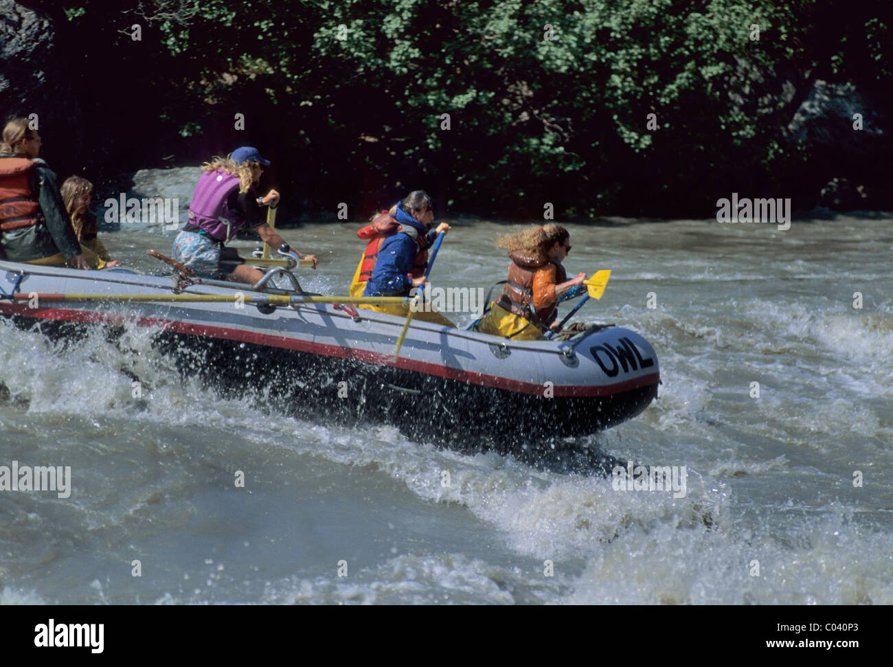 Rafting, Nenana River, Denali National Park, Alaska Stock Photo - Alamy