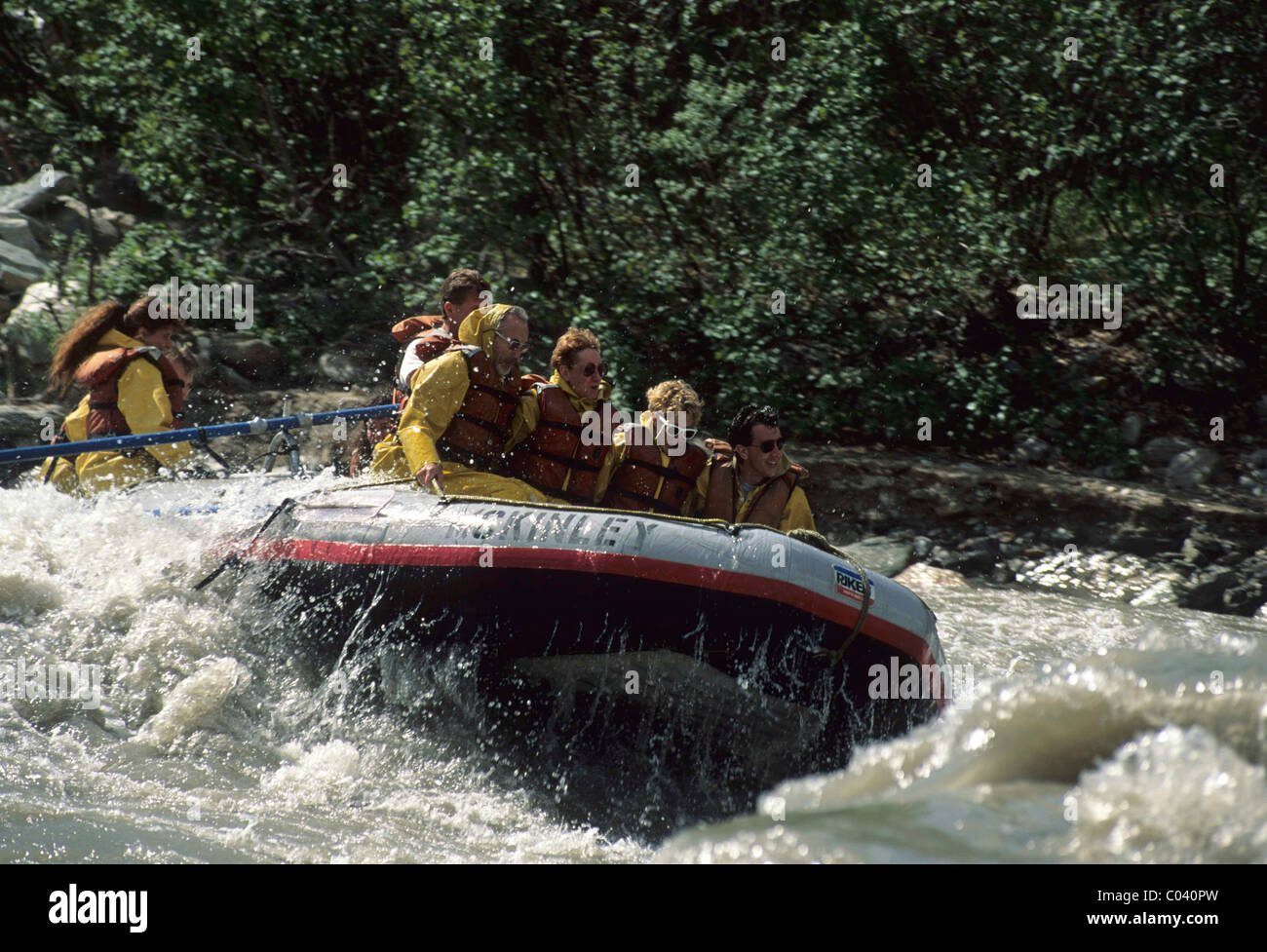 Alaska nenana river rafting hi-res stock photography and images - Alamy