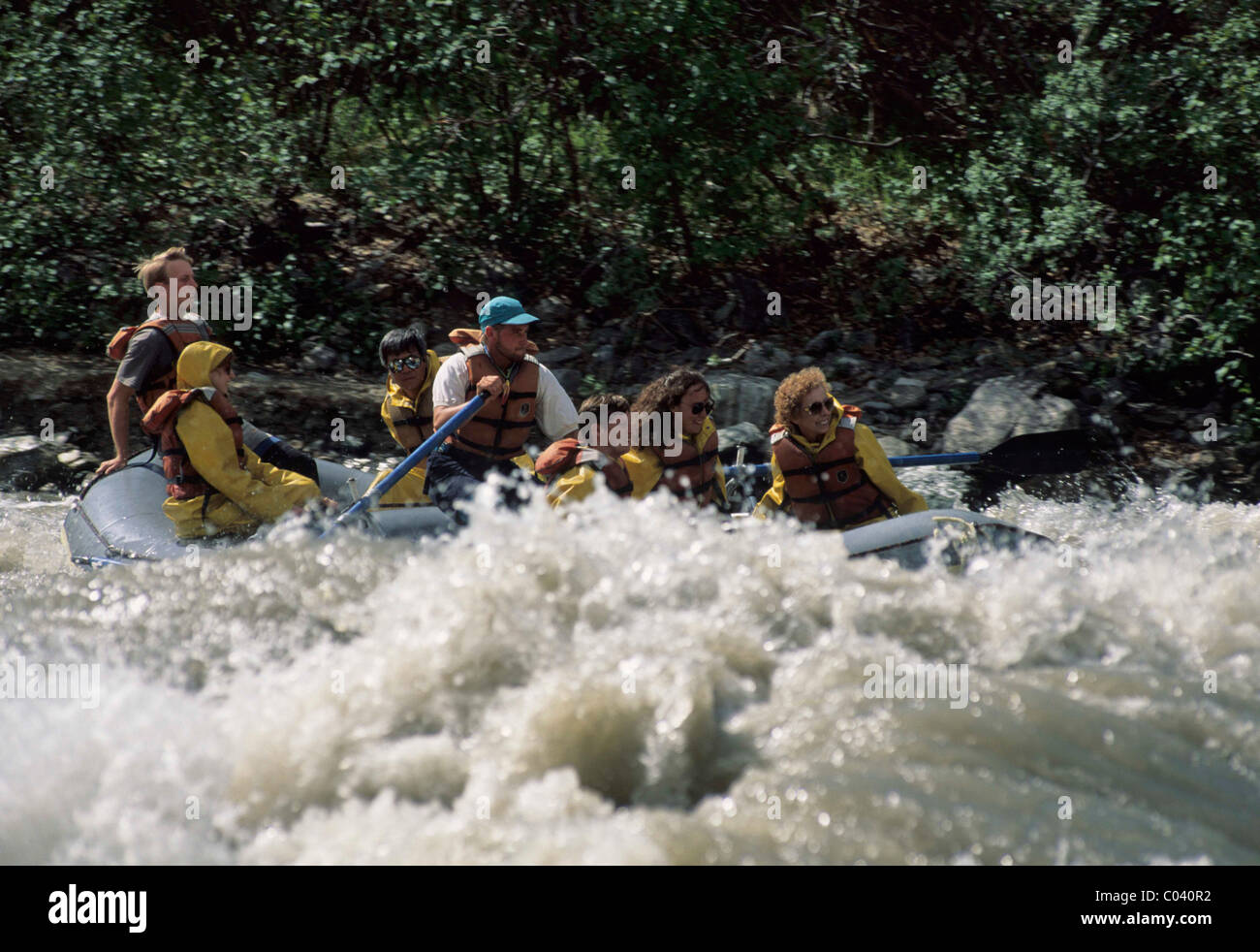 Alaska nenana river rafting hi-res stock photography and images - Alamy