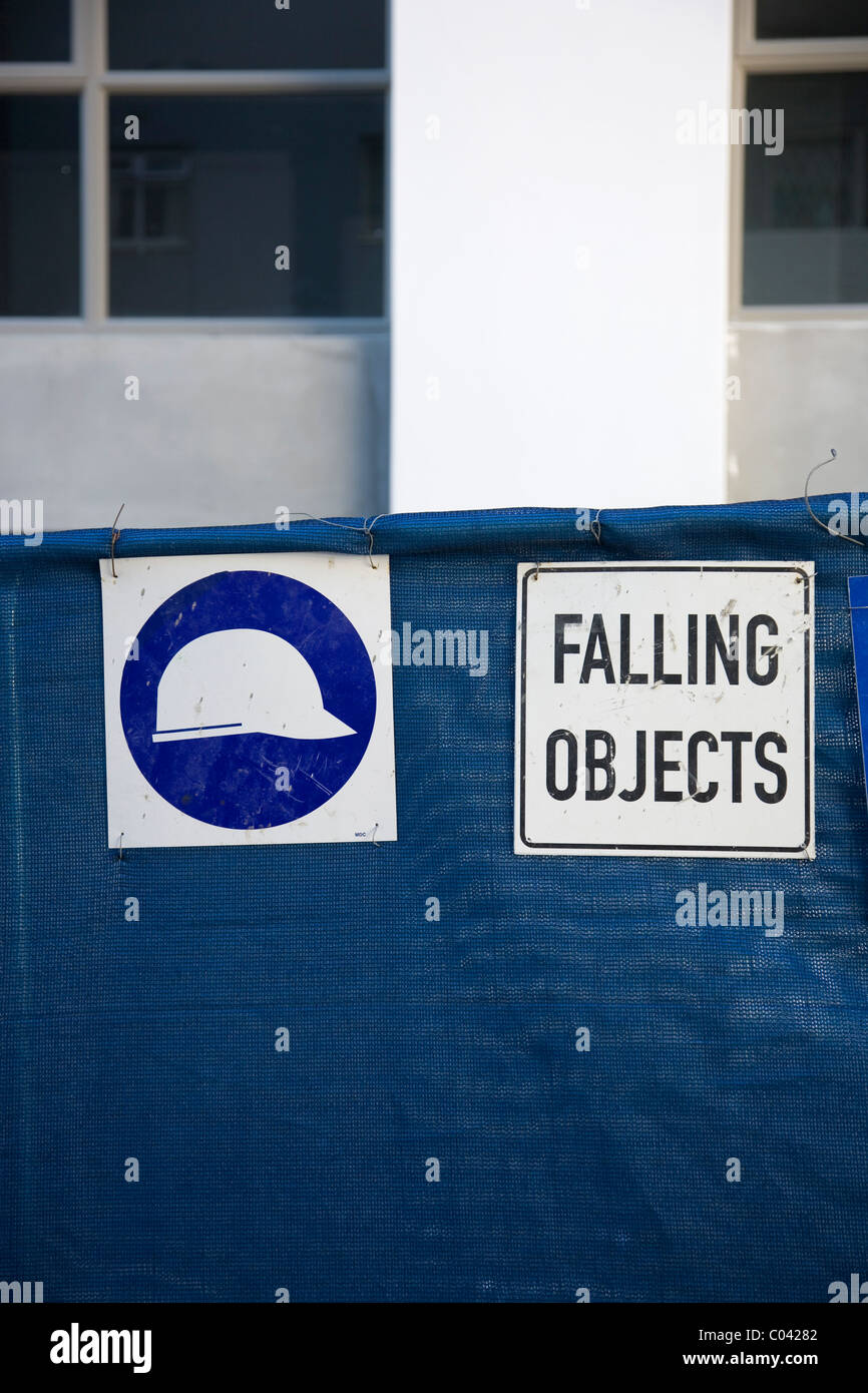 Danger of falling logo hi-res stock photography and images - Alamy