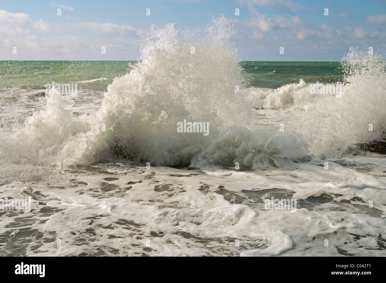 background, blue, cold, snow, water, winter, sea, beach, coast, cracks ...