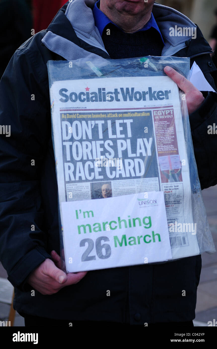 Socialist Worker Newspaper .Advert for Demonstration in London on March ...