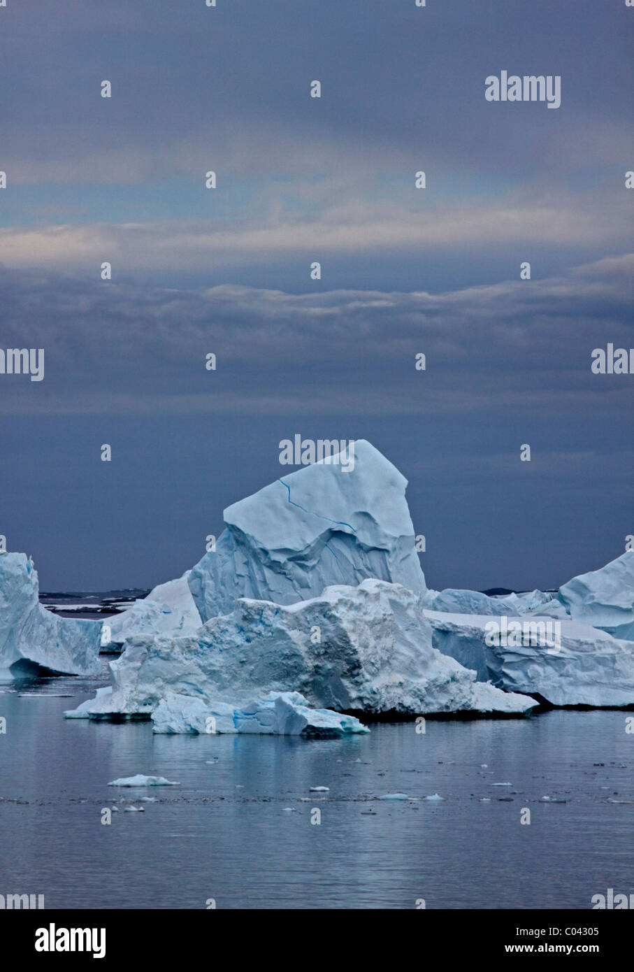 Icebergs in Lemaire Channel/Pleneau Island, Antarctic Peninsula Stock ...