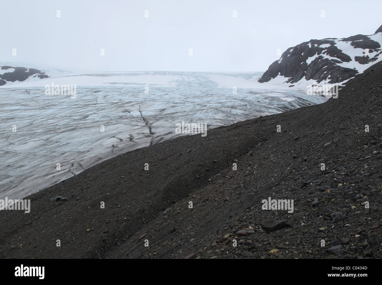 Shackleton Gap and Purvis Glacier, King Haakon Bay, South Georgia ...