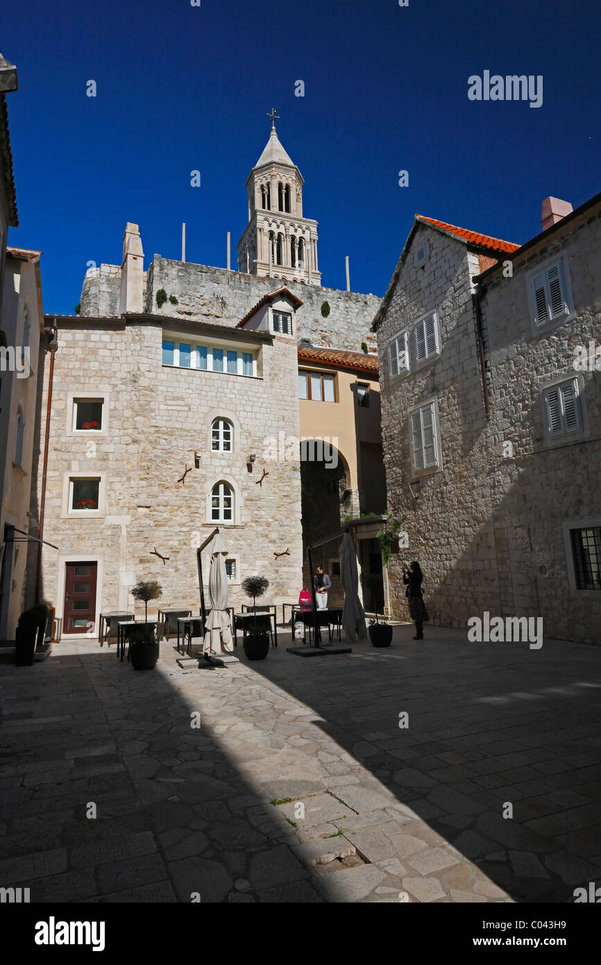 Split town, at the old square Stock Photo - Alamy