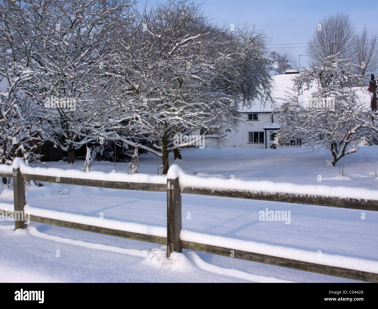 snow winter cold freezing december Stock Photo - Alamy