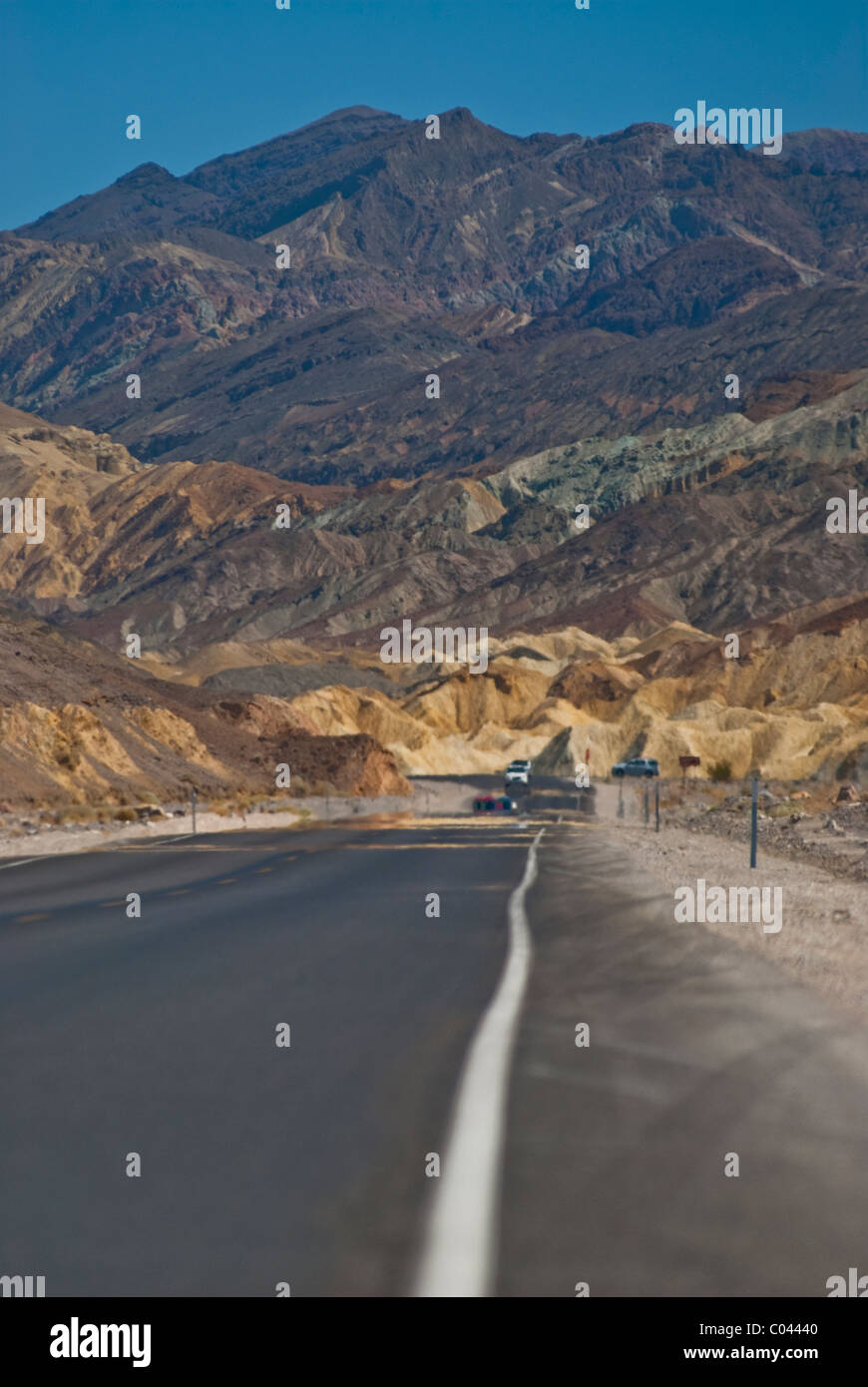 Colorful mountains at Death Valley National Park Stock Photo - Alamy