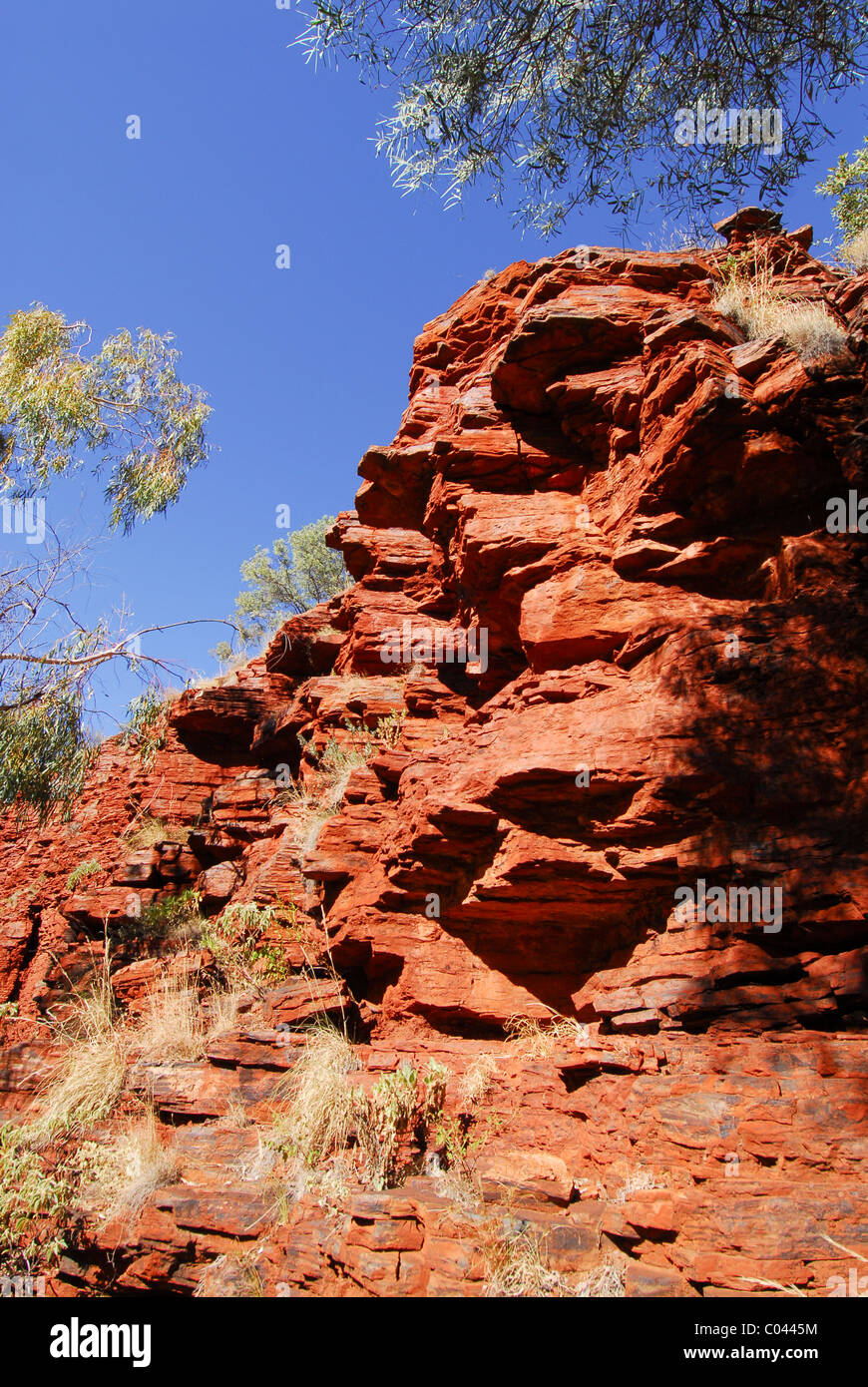 Weano Gorge in Karijini National Park, Western Australia Stock Photo ...