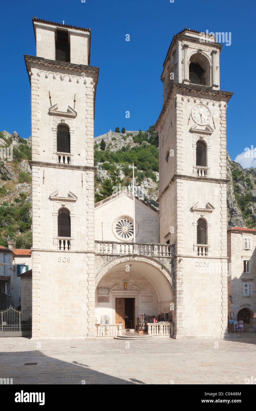 St Tripun's Cathedral, Kotor, Boka Kotorska, Montenegro Stock Photo - Alamy
