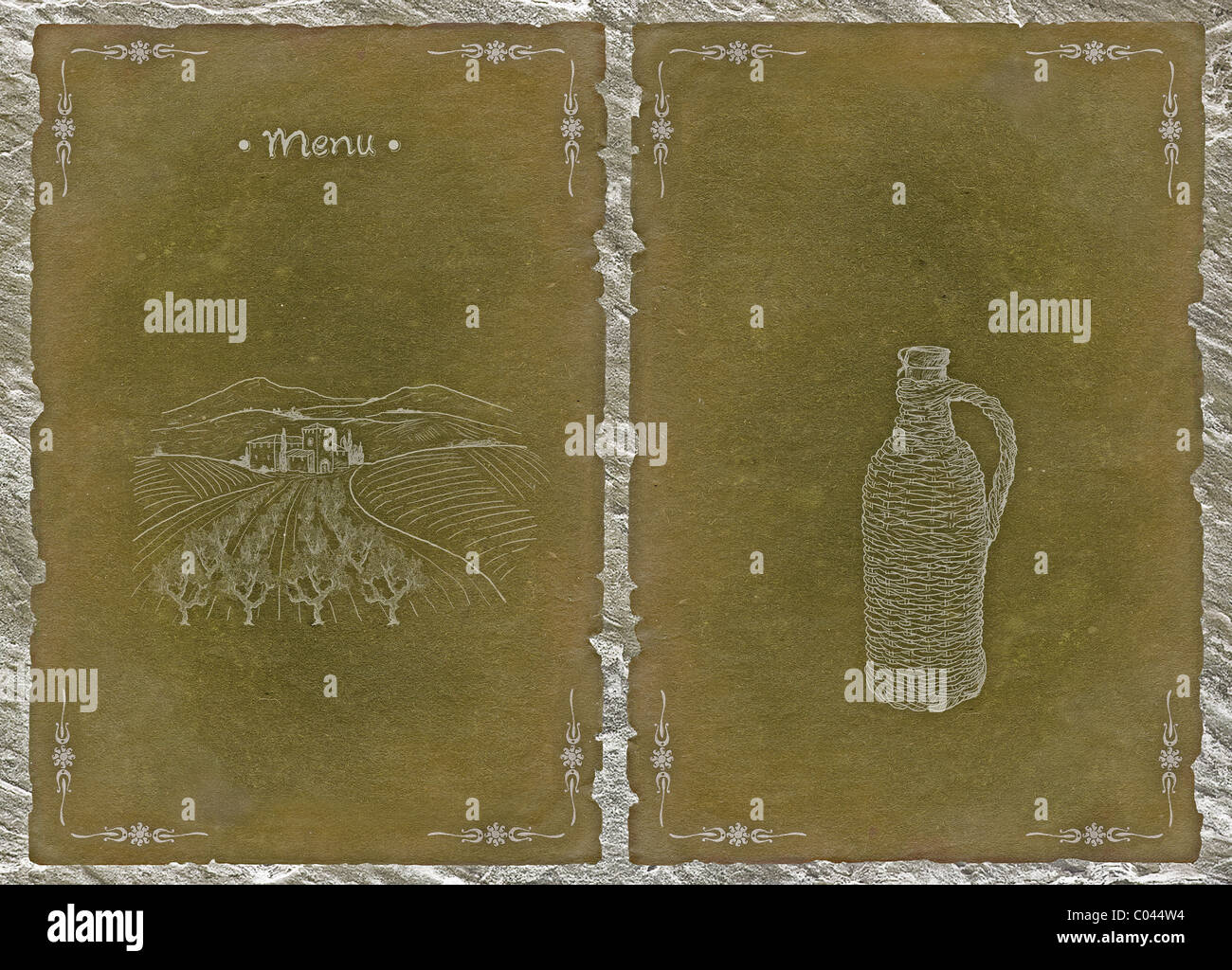 Menu background hi-res stock photography and images - Alamy