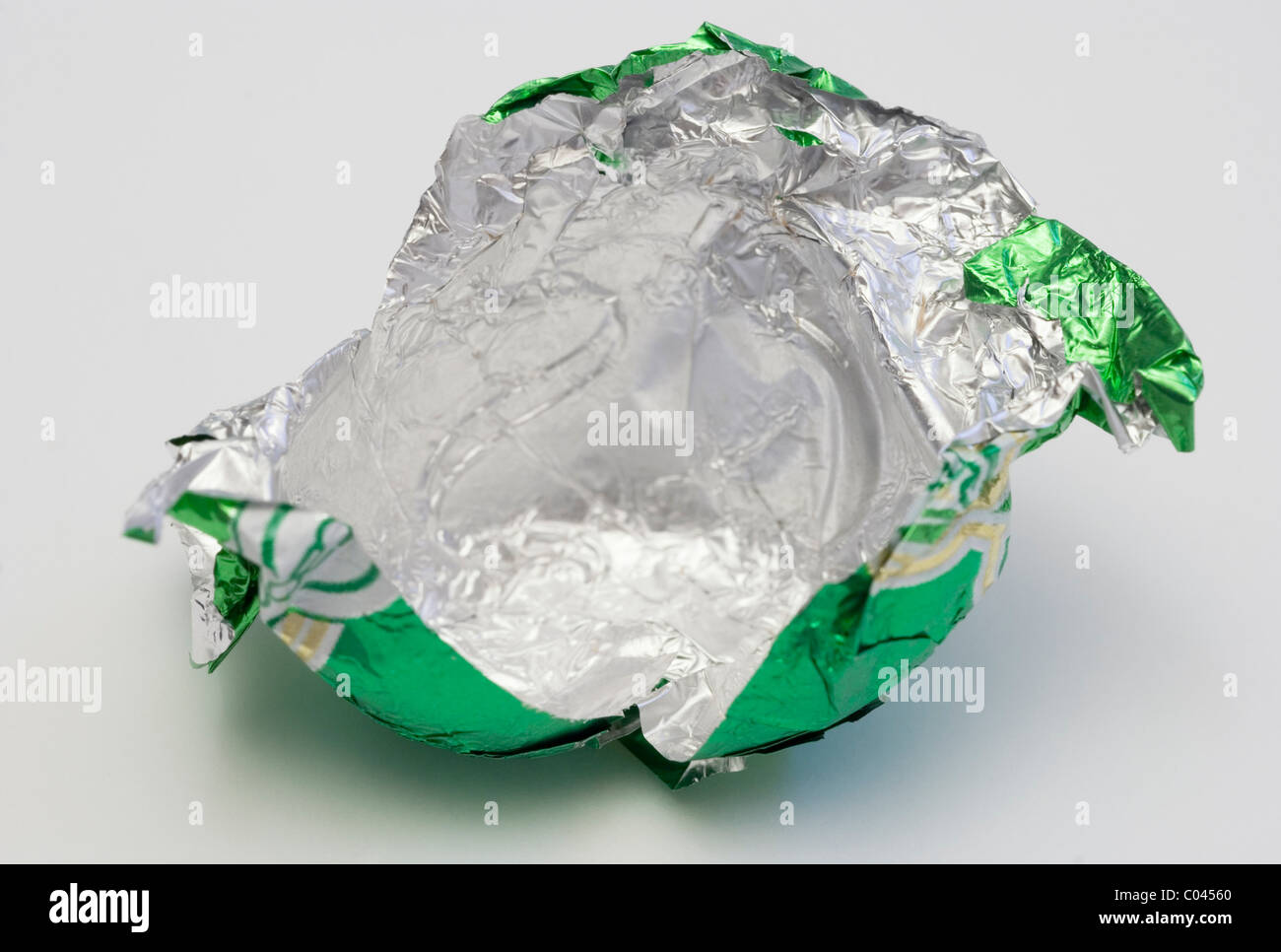 unwrapped foil paper Stock Photo - Alamy