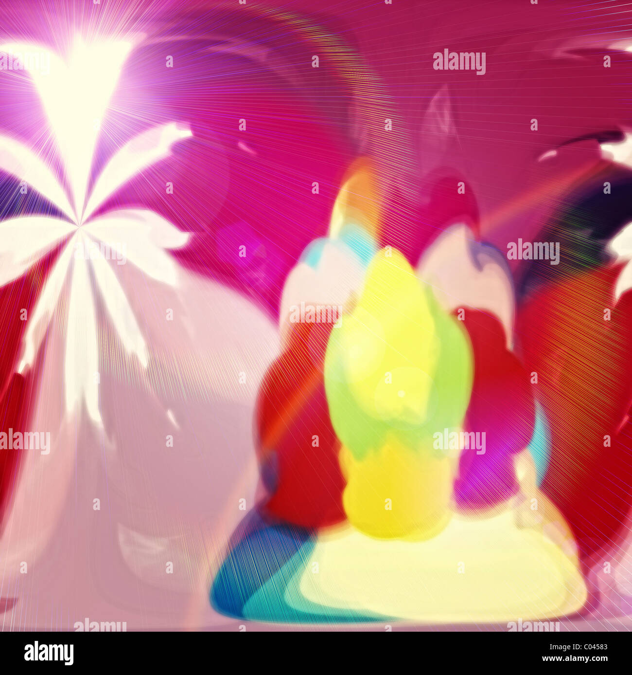 Abstract background with colorful bright spots Stock Photo - Alamy
