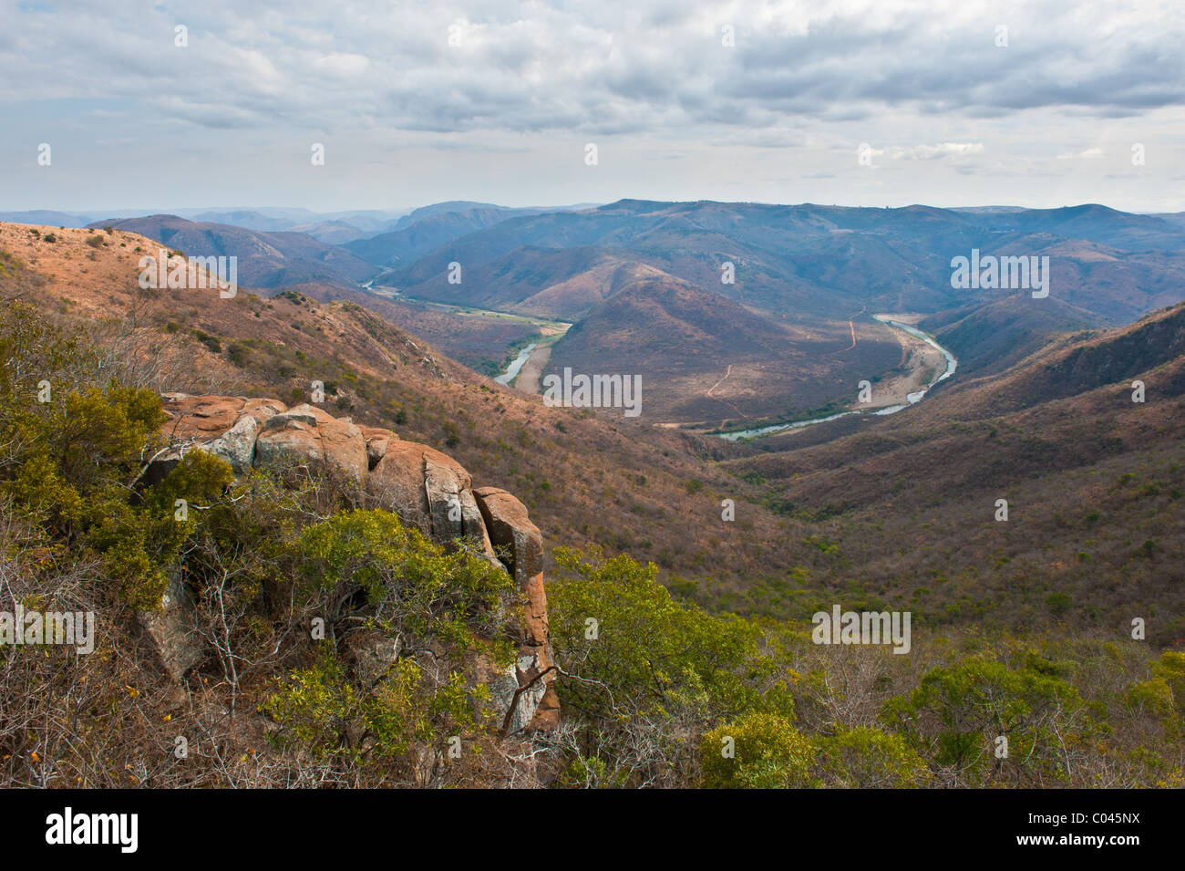 Pongola River in Ithala Game Reserve Kwa-Zulu Natal South Africa Stock ...