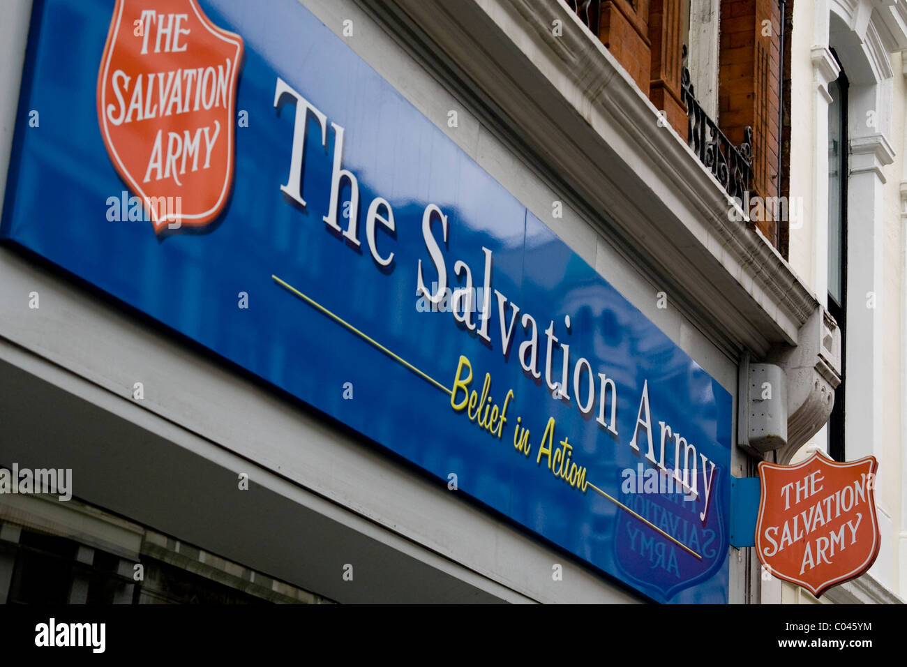Salvation Army Sign Stock Photo - Alamy