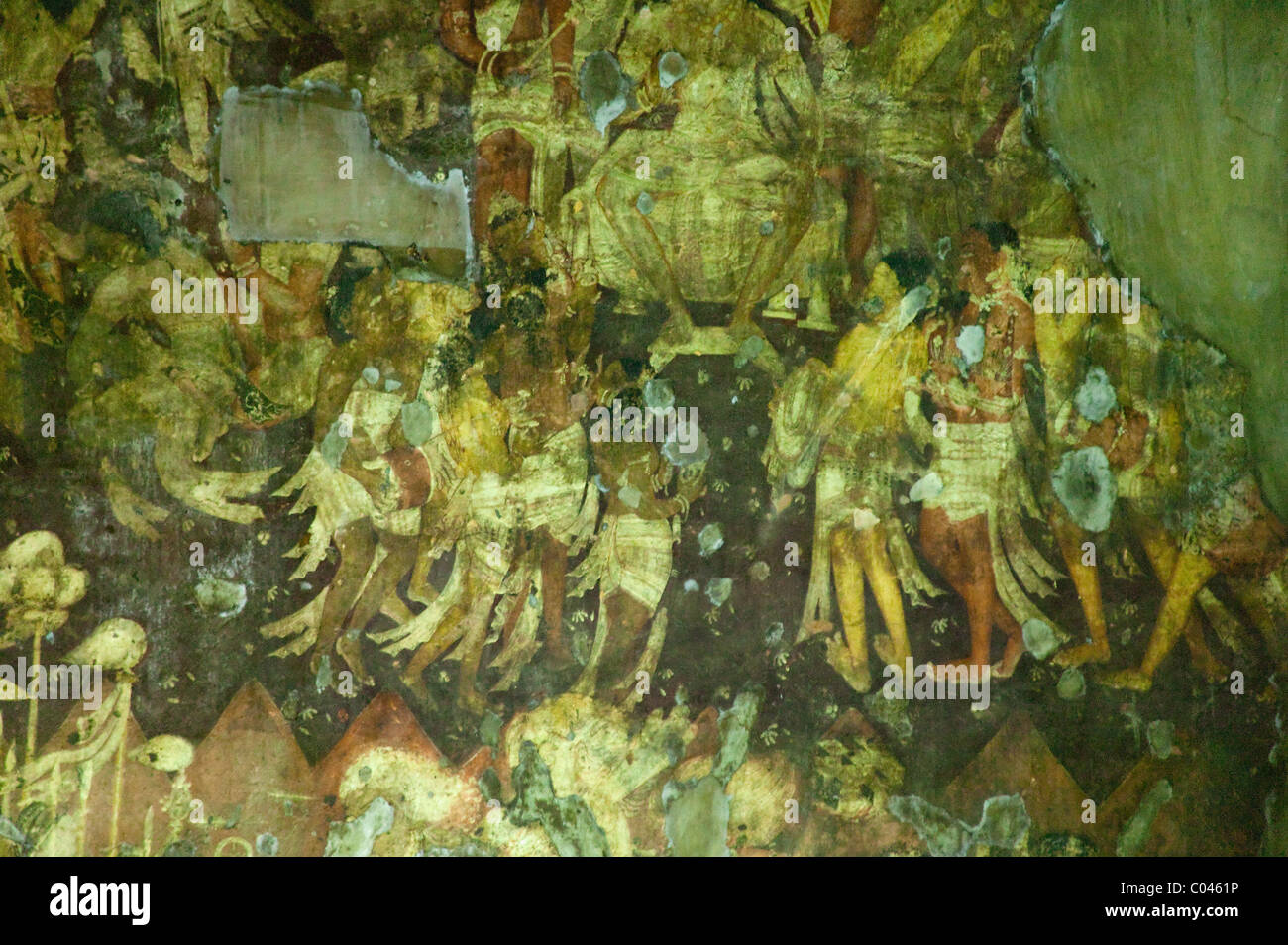 Murals in Ajanta Caves, Aurangabad, India Stock Photo - Alamy