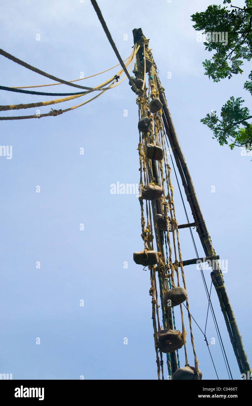 Chinese fishing net, Kochi, Kerala, India Stock Photo - Alamy