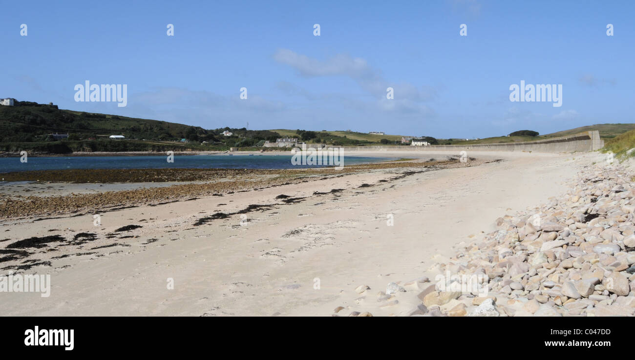Longis Bay, Alderney, Channel Islands Stock Photo - Alamy