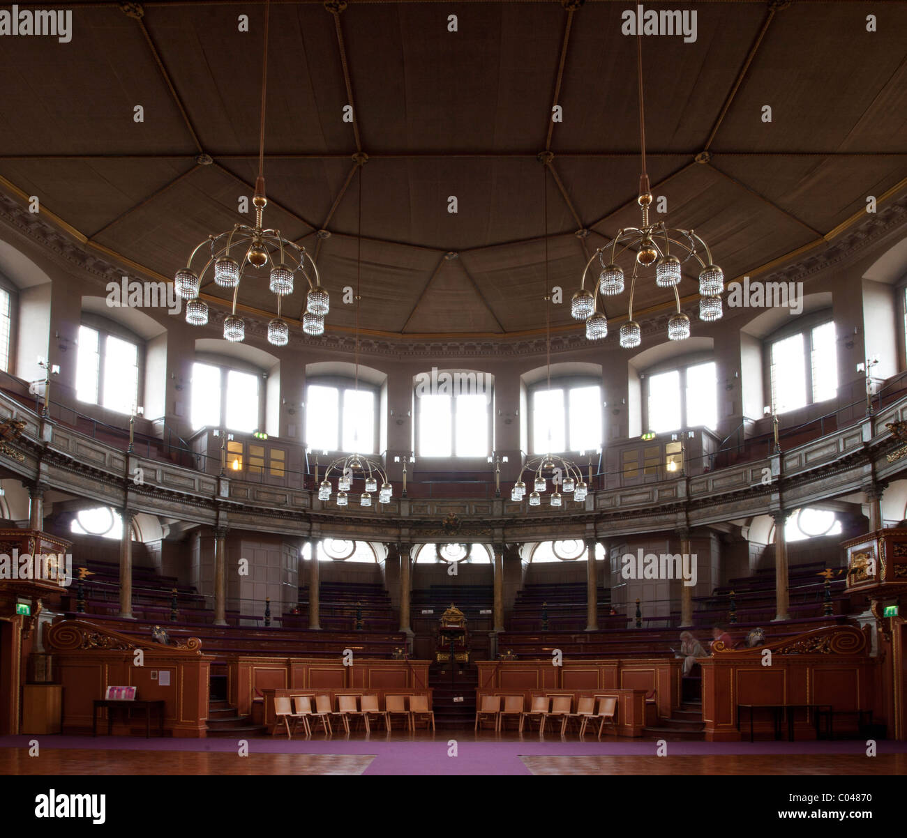 Interior of sheldonian theatre hi-res stock photography and images - Alamy