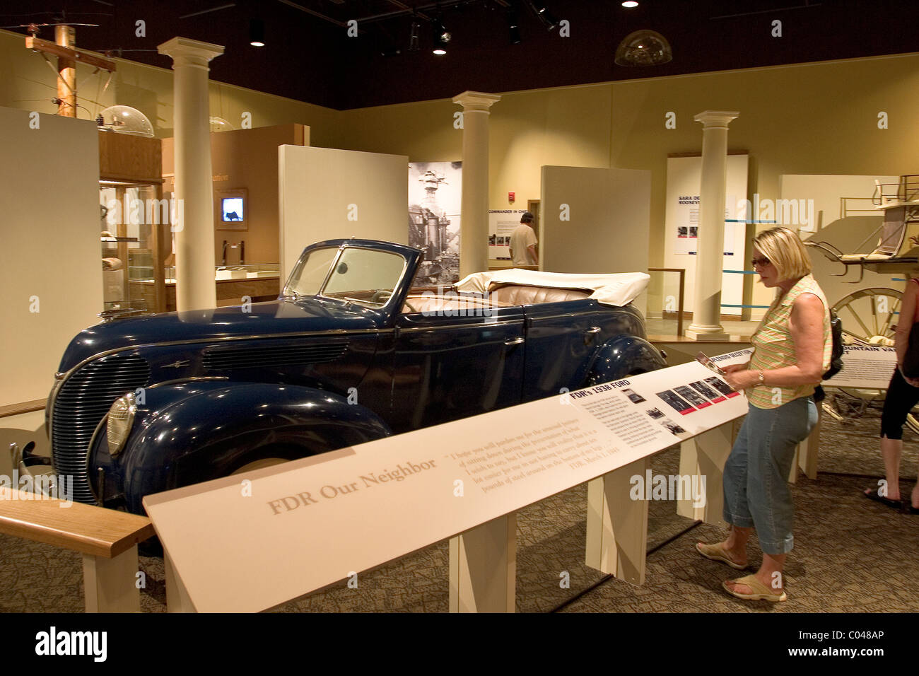 FDR Memorial Museum, Warm Springs, Georgia, USA Stock Photo - Alamy