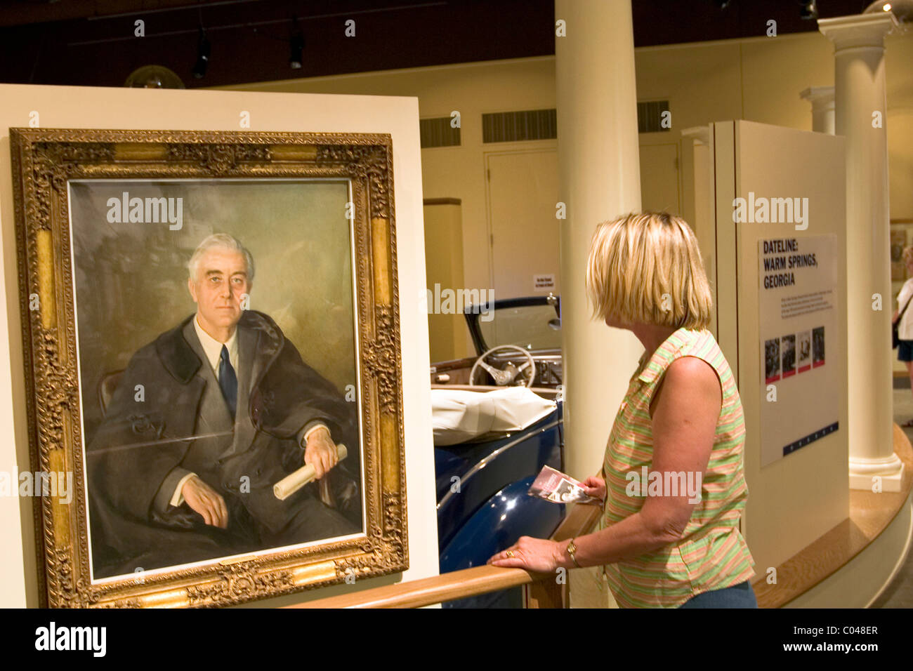 Fdr memorial museum hi-res stock photography and images - Alamy