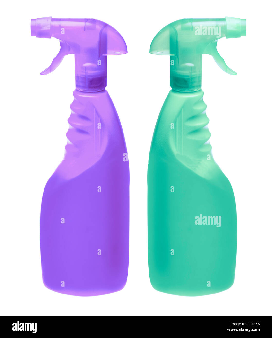 generic spray bottles (put on your own label Stock Photo - Alamy