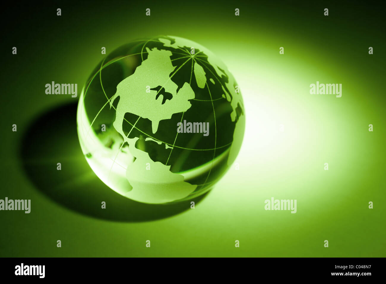 Earth planet,Transparent globe for background Stock Photo - Alamy