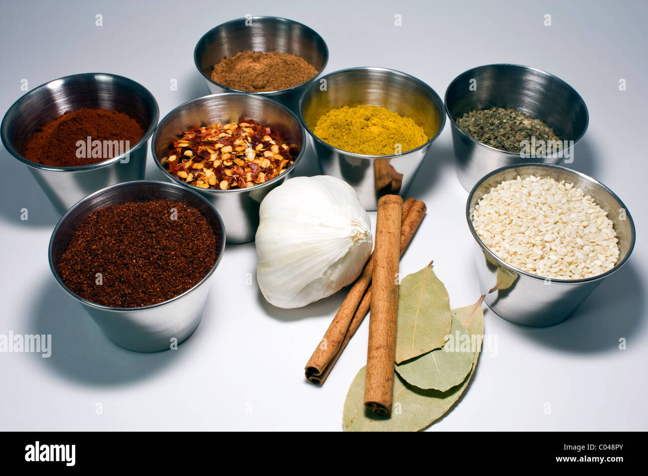 Spice ground garlic hi-res stock photography and images - Alamy