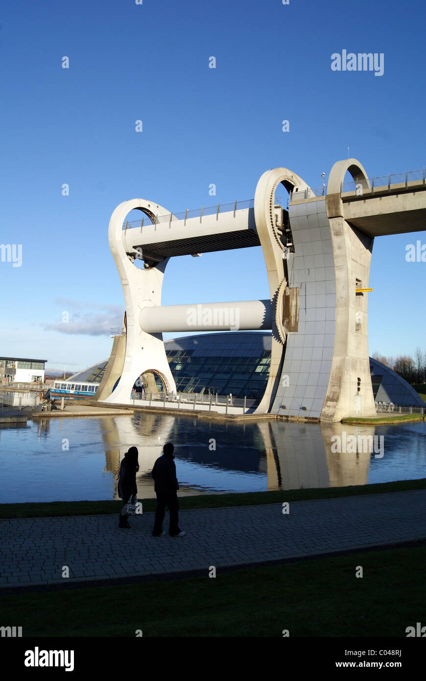 Falkirk wheel, falkirk Stock Photo - Alamy