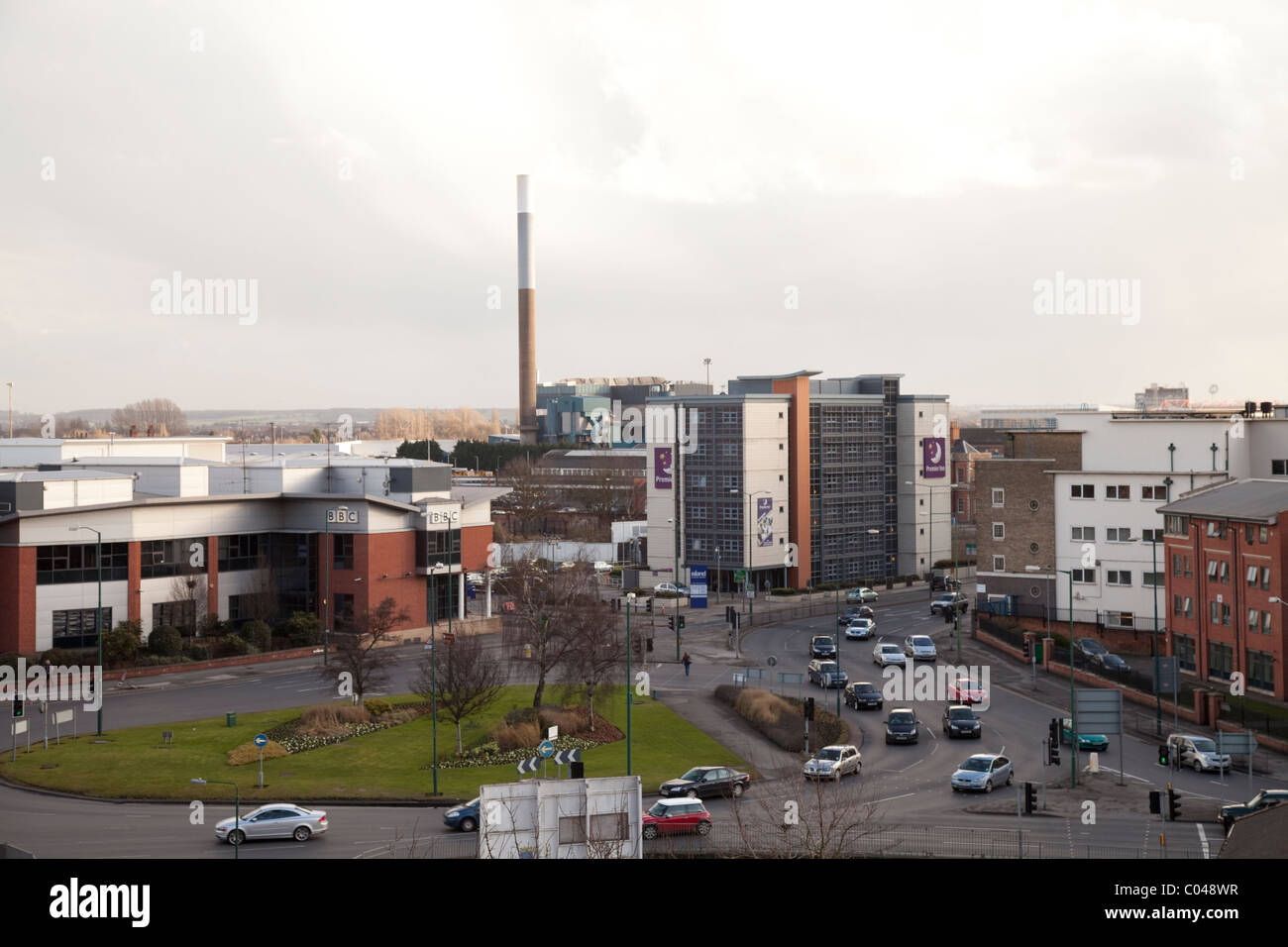 The BBC Building in Nottingham England UK Stock Photo - Alamy