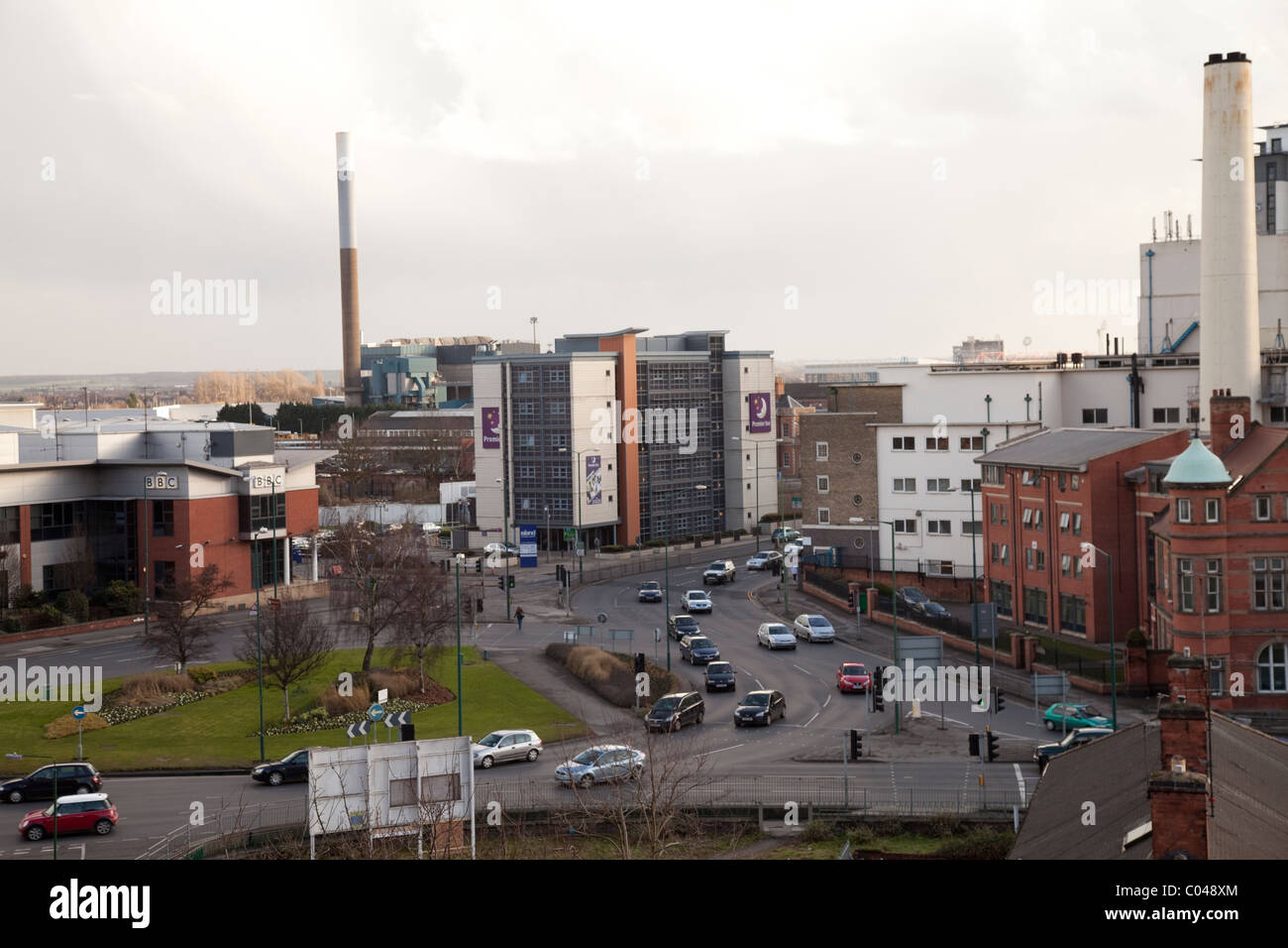 The BBC Building in Nottingham England UK Stock Photo - Alamy