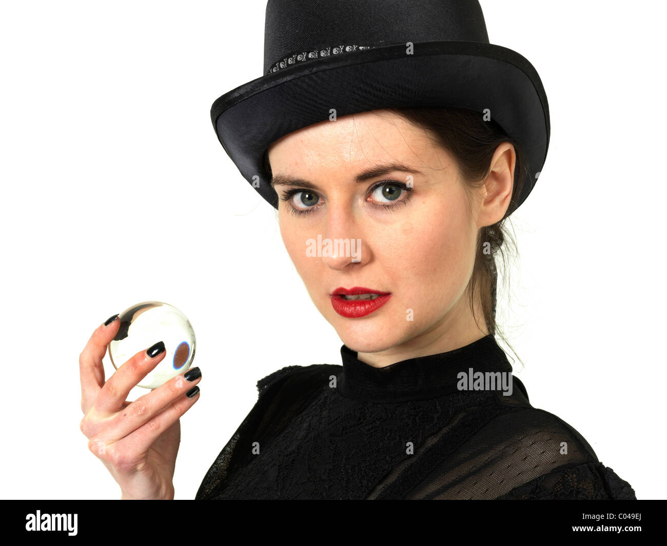 Clairvoyant crystal ball hi-res stock photography and images - Alamy